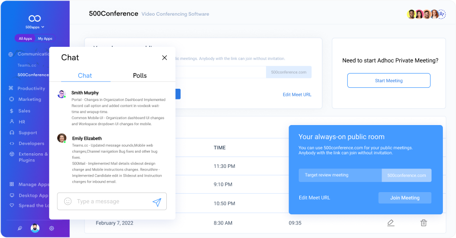 Online Conference Platforms | 500Conference.com by 500apps